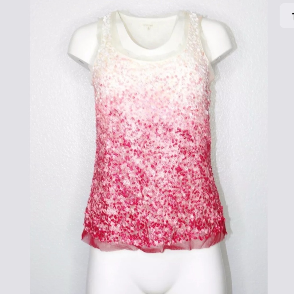 Renzo + Kai Mesh Sequin Top Small - Gem